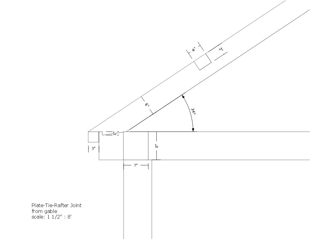 No Worms in this Birdsmouth | Preservation Timber Framing
